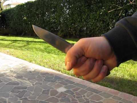 Coltello artigianale "Elfo" - Homemade custom knife "Elfo" - YouTube
