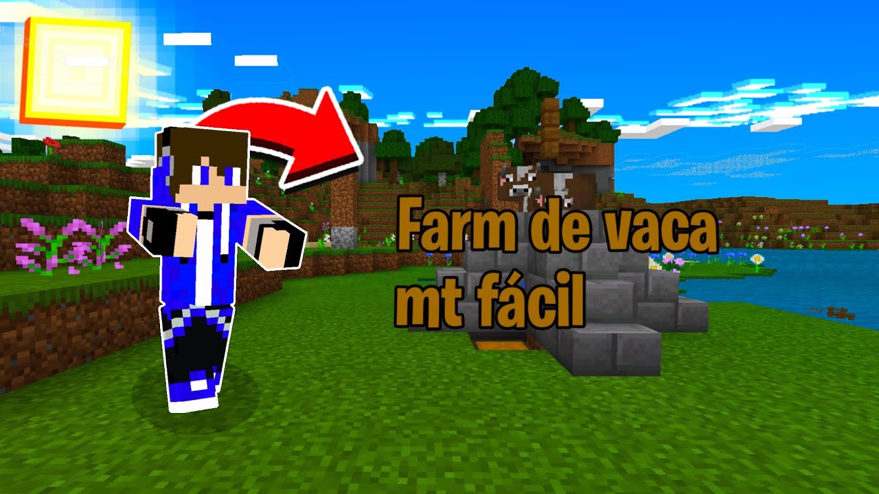 Fiz Uma Farm De Vaca Minecraft 03 Youtube
