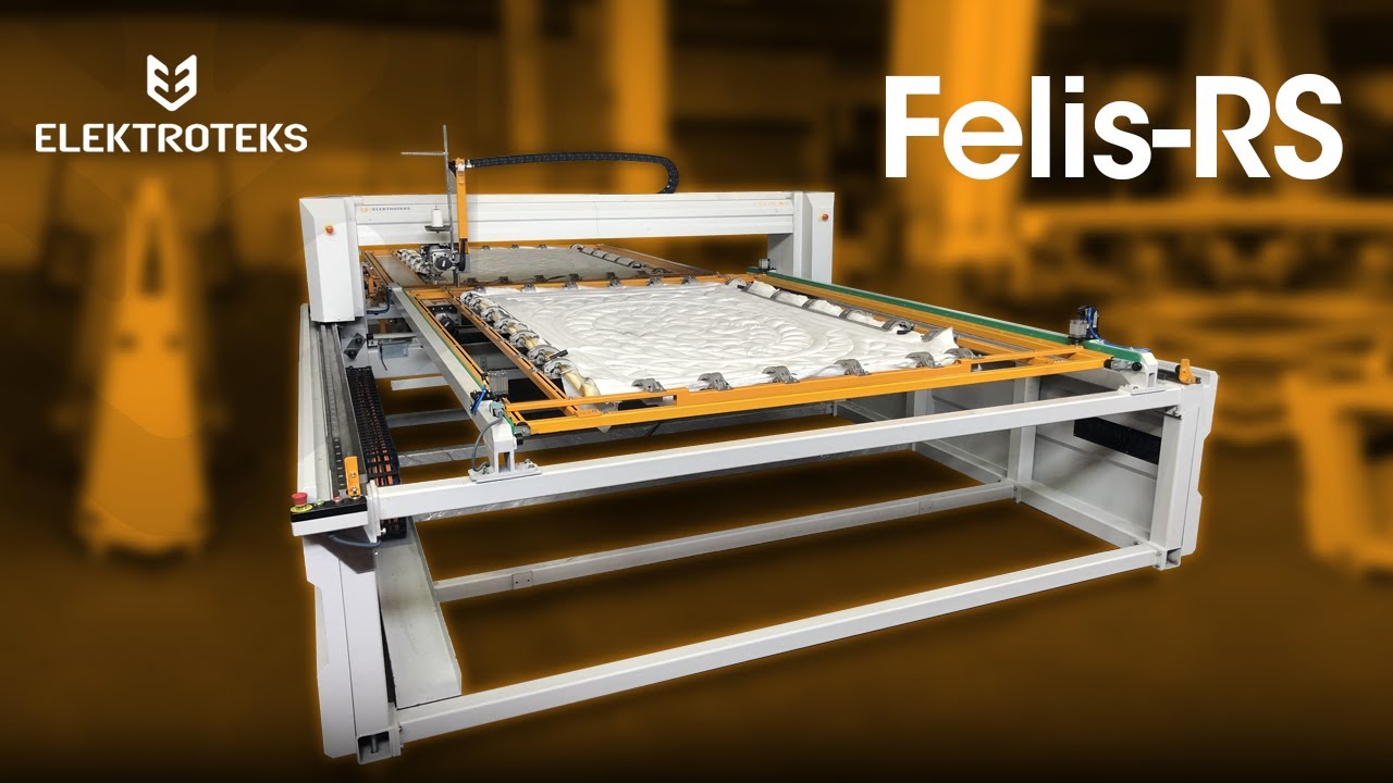 Felis-RS | Single Needle Frame Type Mattress Quilting Machine with ...