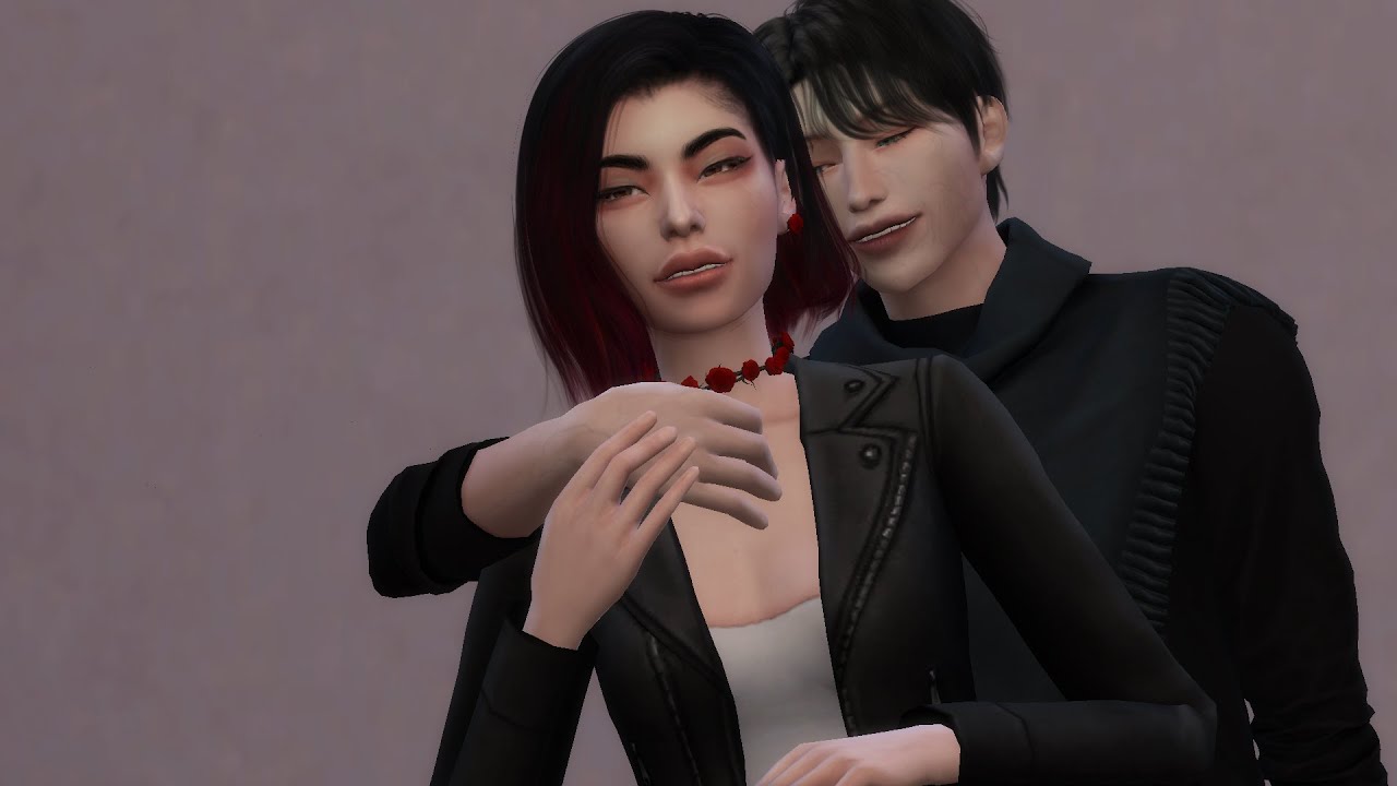STORY ABOUT THE VAMPIRE AND A HUMAN | SIMS 4 |SIMS 4 CAS | WITH VOICE ...
