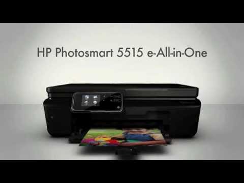 HP Photosmart 5515 - YouTube