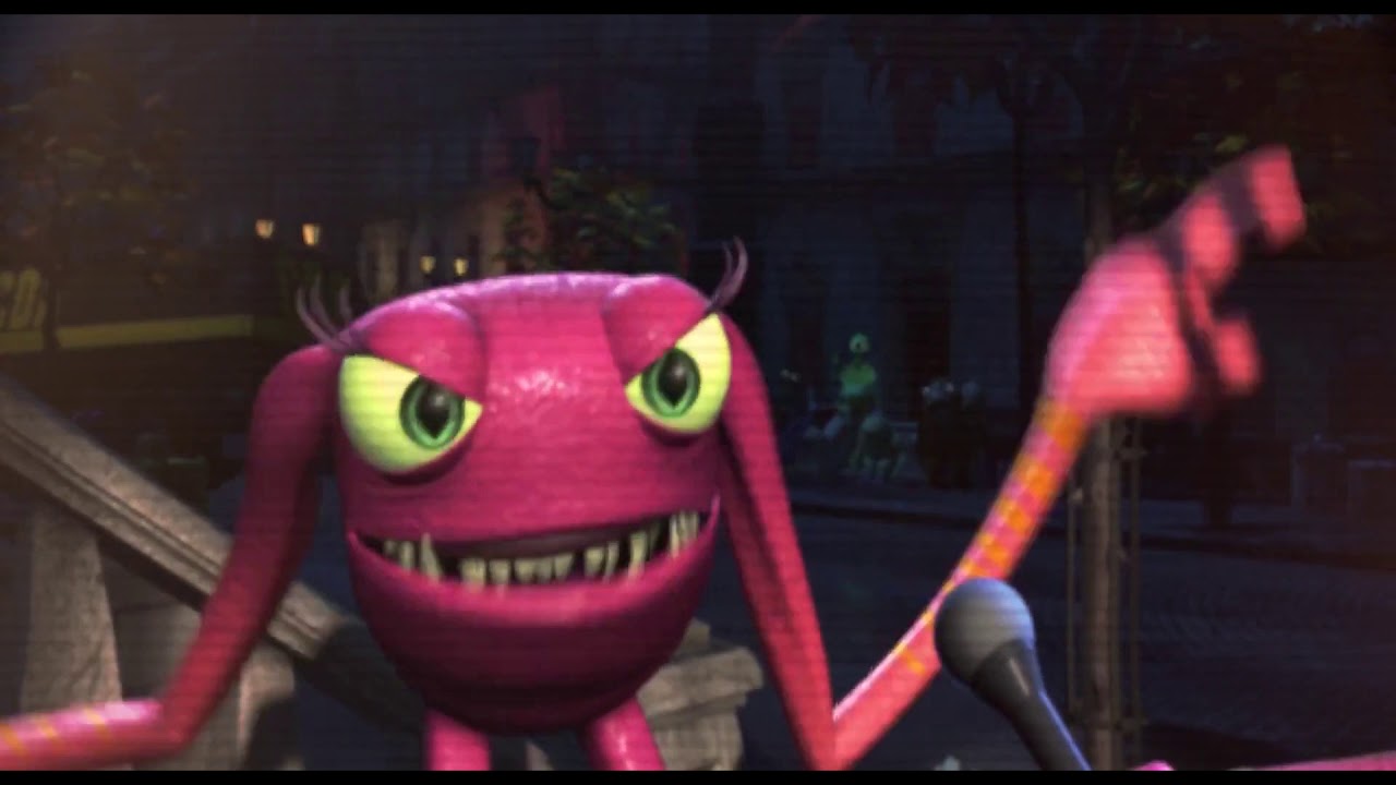 Un niño floto sobre mi y voló un auto con su rayo láser - Monsters Inc ...