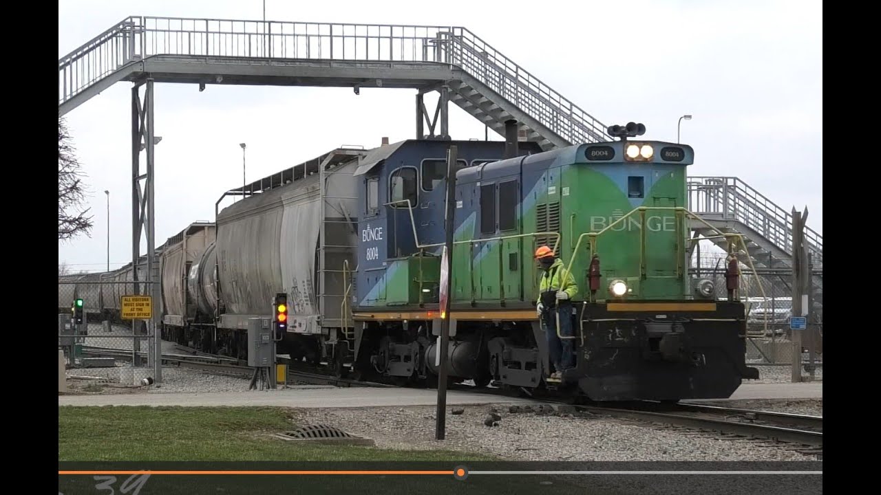 Watching the Remote Control Switcher #8004 at Bunge in Morristown ...