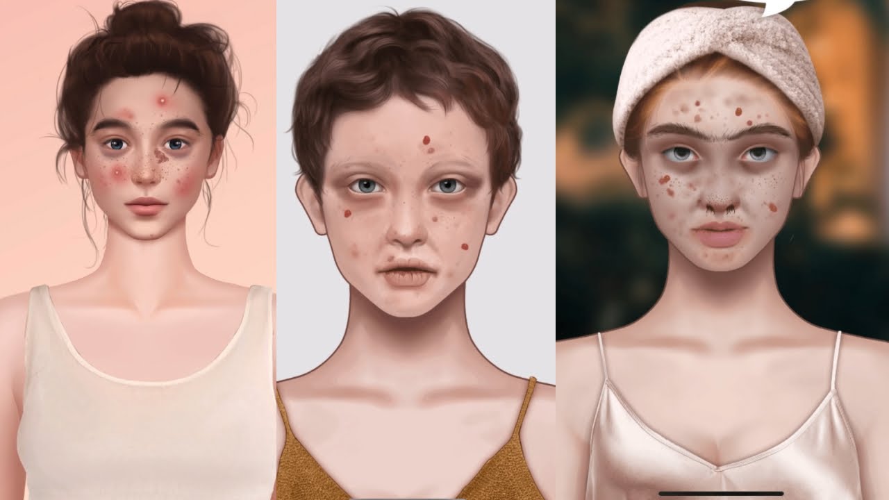 ASMR Makeup animation // HOMELESS to PRINCESS transformation // asmr ...