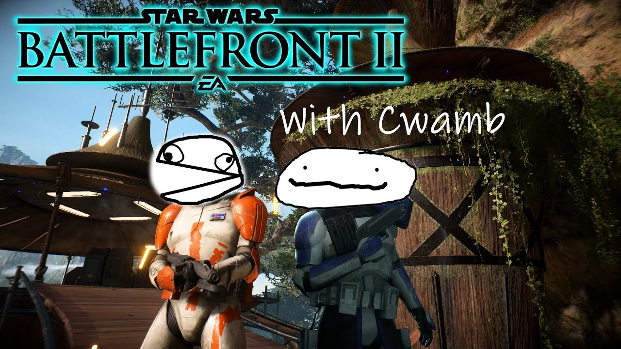 Rex and Cody on Kashyyyk - Battlefront 2 Modded with Cwamb - YouTube