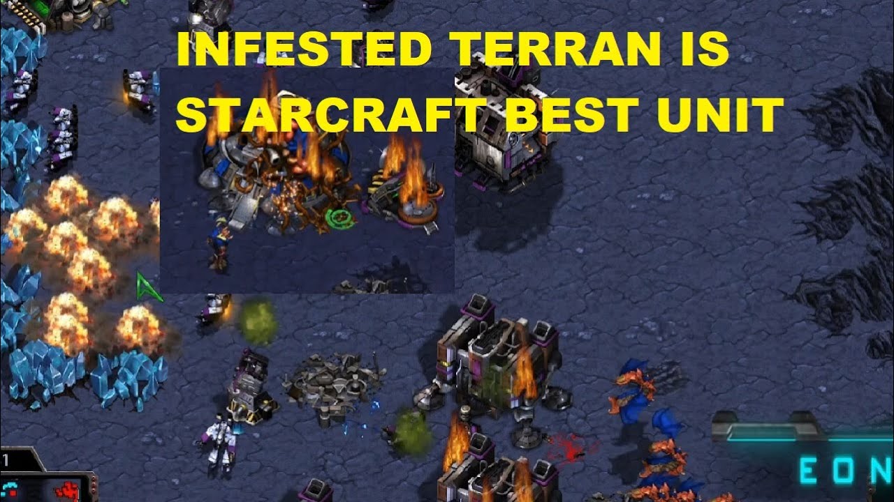 INFESTED TERRAN IS STARCRAFT BEST UNIT - YouTube