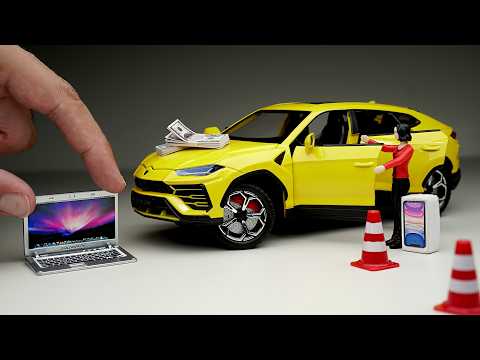 Unboxing of Lamborghini Urus with Smoke Featrue 😍 Diecast Model Car