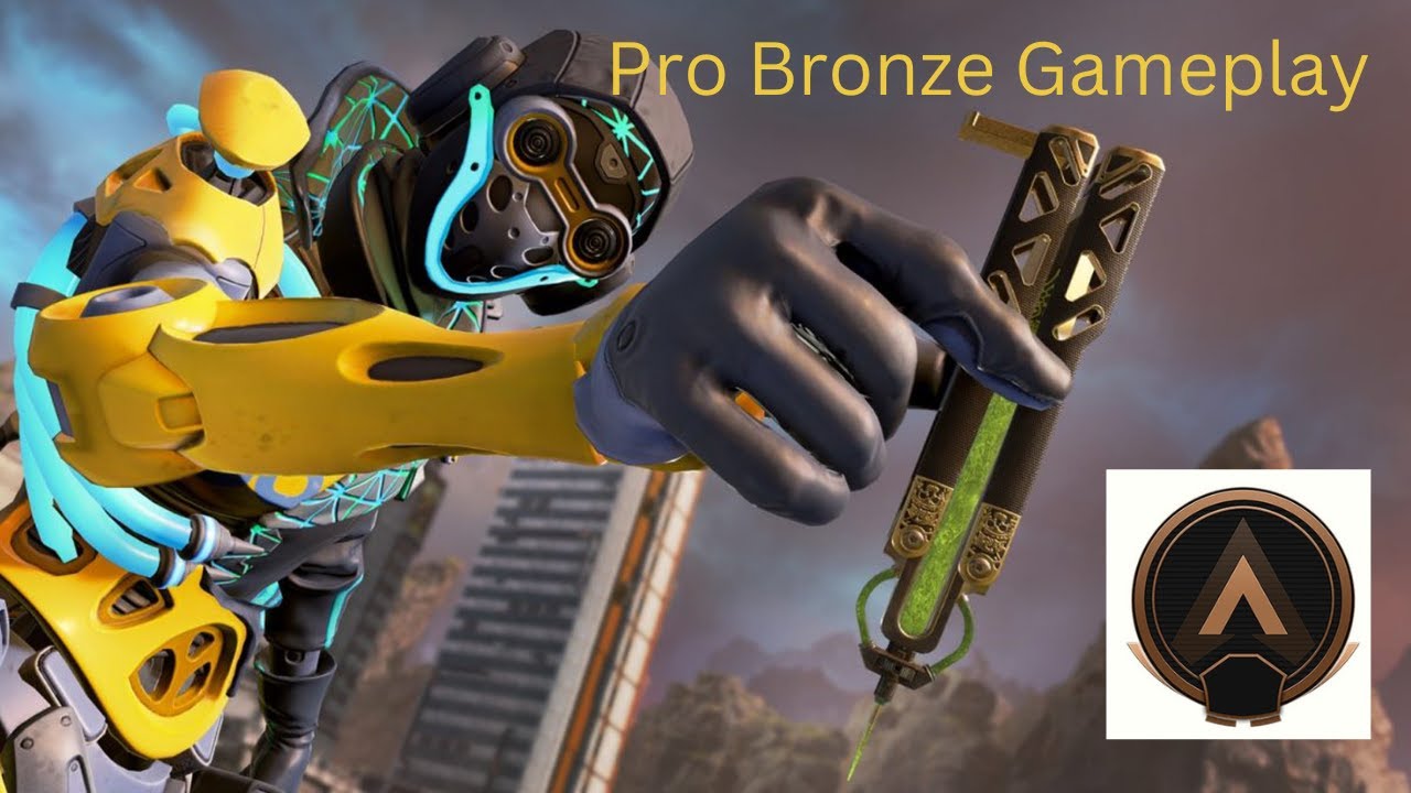 Apex legend How a bronze plays rank - YouTube