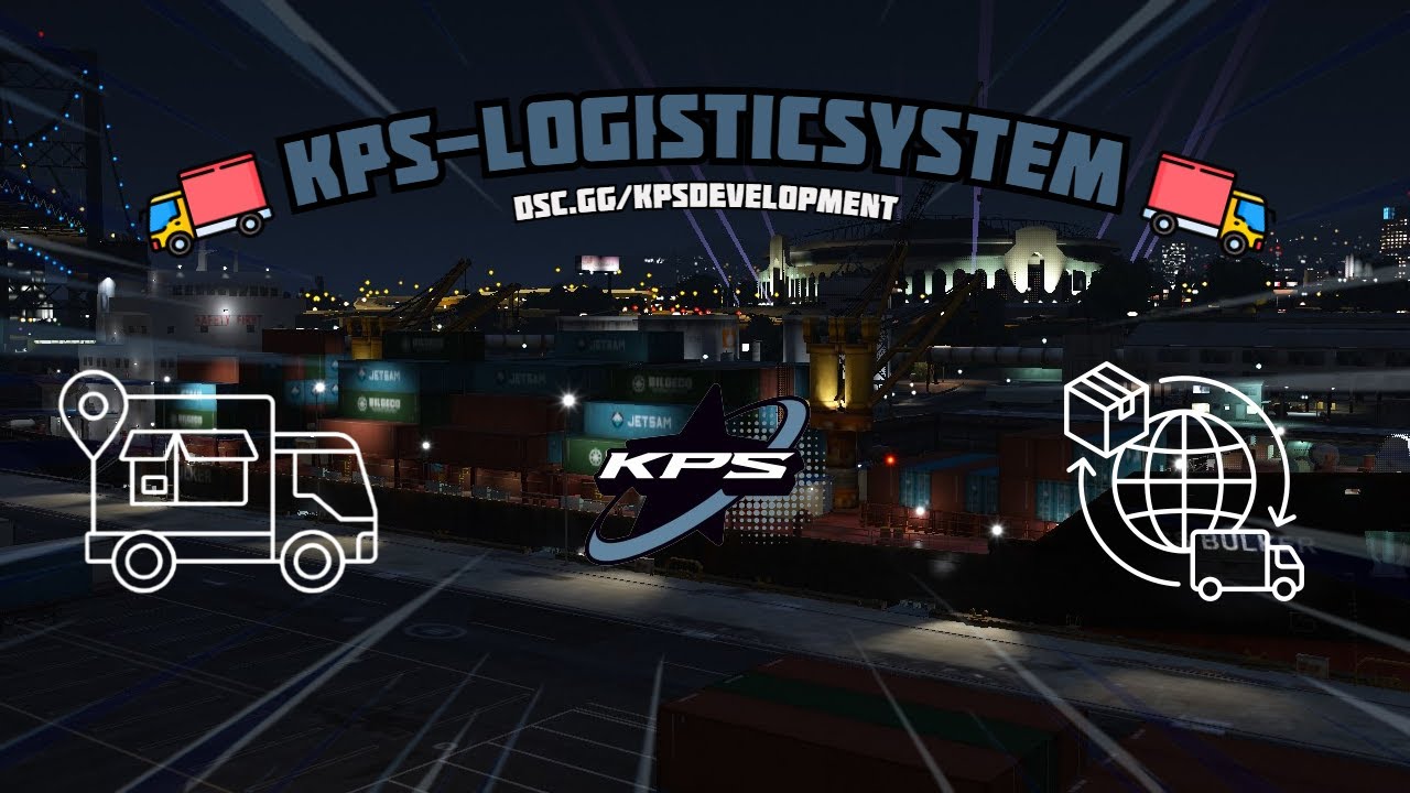 Fivem Business Related Logistics System (KPS-LOGISTICSYSTEM) - YouTube