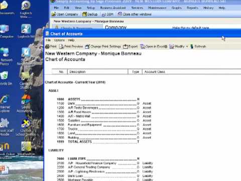 Simply Accounting Set-up - Part Three.mp4 - YouTube