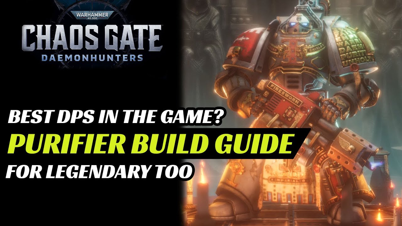 INCINERATOR PURIFIER Build Guide - WARHAMMER 40k CHAOS GATE ...
