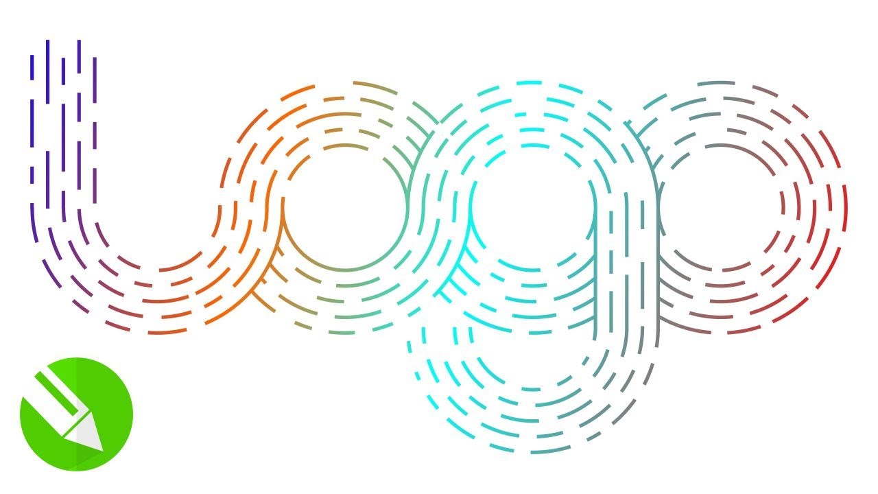 Line Art Logo in CorelDraw | Logo Designing Tutorial | RGraphics - YouTube