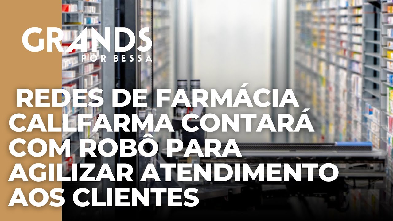 Rede de farmácias CallFarma contará com robô para melhorar o ...