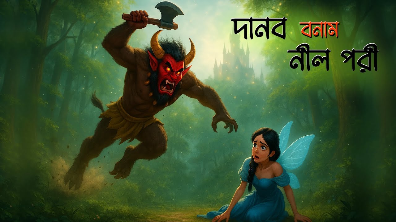 ভয়ঙ্কর দানব বনাম নীল পরী | কে বাঁচবে এদের মধ্যে ? | RupkothaGolpo ...