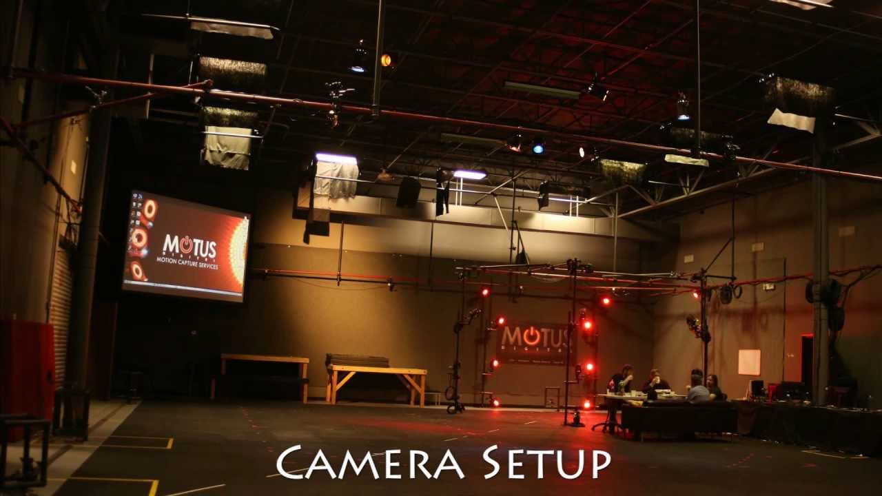 Motus Digital Motion Capture Camera Setup - YouTube