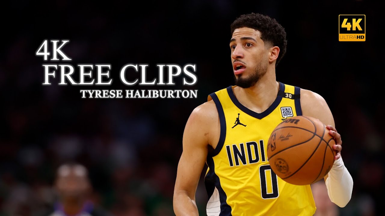 TYRESE HALIBURTON 4K - FREE + CLIPS FOR EDITS | NBA Highlights - YouTube