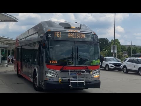 WMATA Metrobus 2018 New Flyer XN40 3105 On Route F61 (Formerly 1A/1B/2B ...