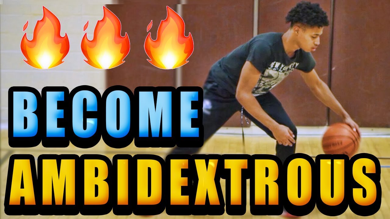 HOW TO BECOME AMBIDEXTROUS! Offhand dribble Drills!🔥🔥🔥 | Youth ...