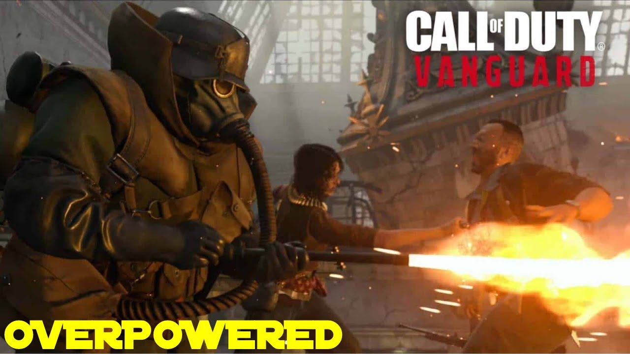 Call of Duty: Vanguard FLAMETHROWER is Overpowered - YouTube