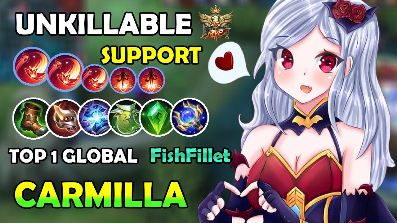 Top 1 Global carmilla new skin Gameplay 2021 | carmilla Best Build and ...