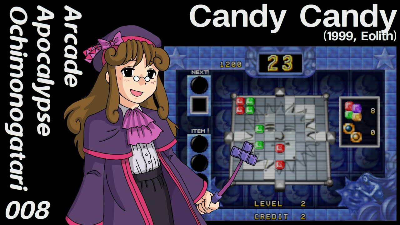 8: Candy Candy (1999, Eolith) — Arcade Apocalypse Ochimonogatari - YouTube