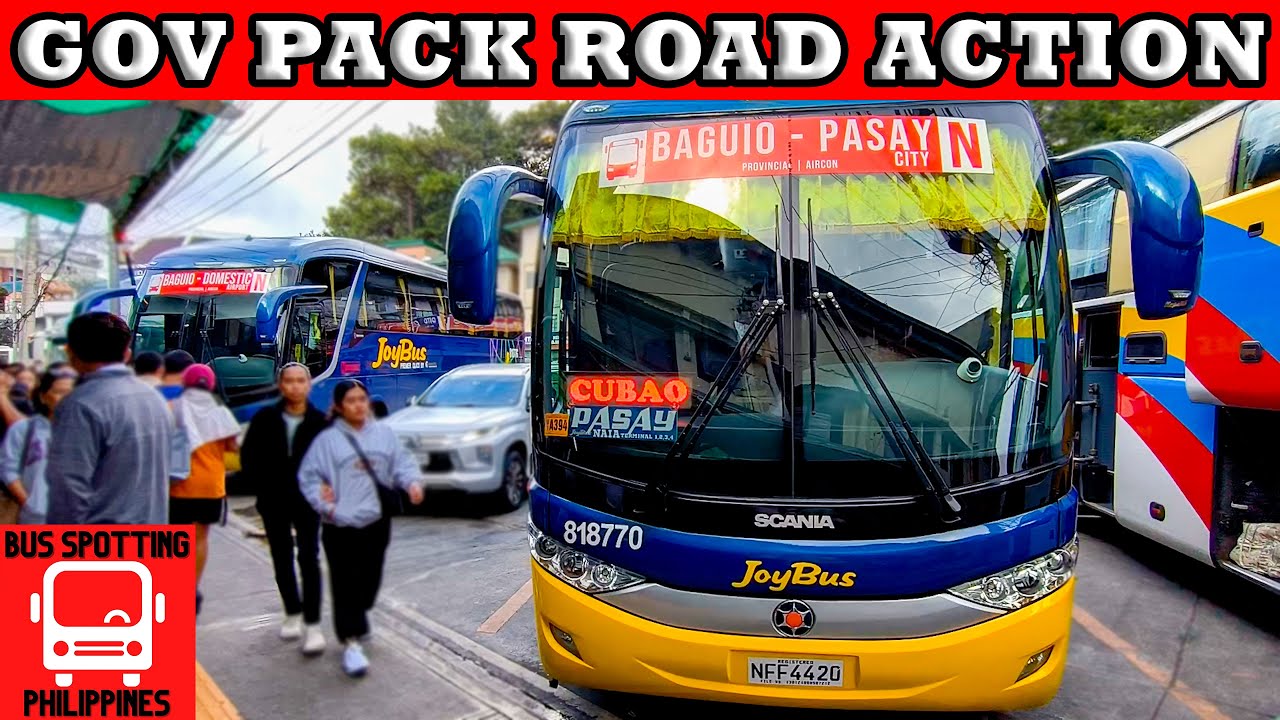 GOV. PACK ROAD TERMINAL ACTION | DOUBLE JOYBUS SCANIA - YouTube