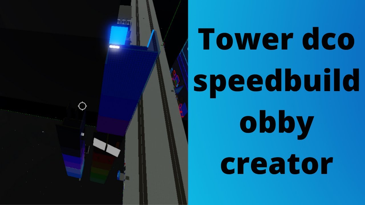 The ultimate Obby Creator tower difficulty chart speedbuild (Really ...