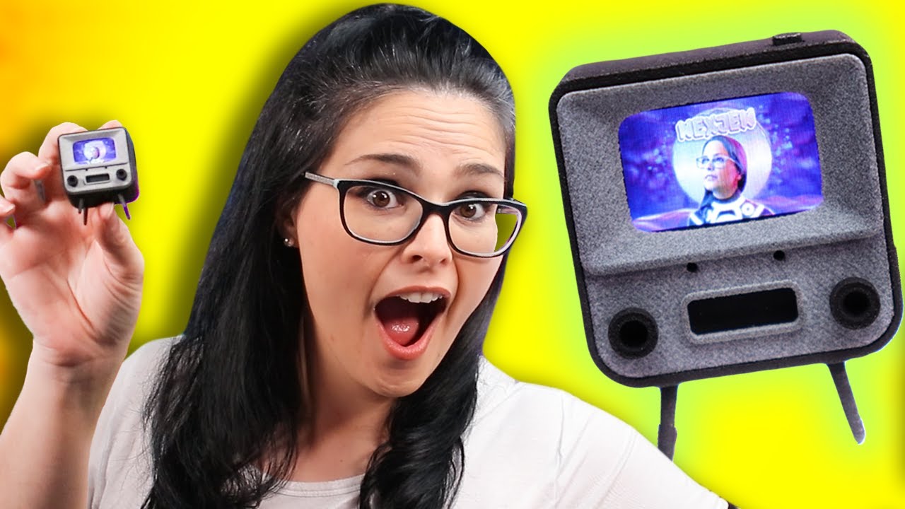 You Can Play Anything On This TINY TV! - YouTube