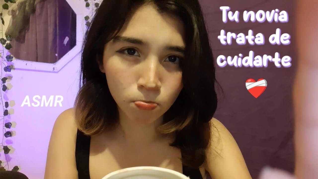 ASMR NOVIA te cuida ️‍🩹 | Curándote de un resfriado ₊⋆ - YouTube