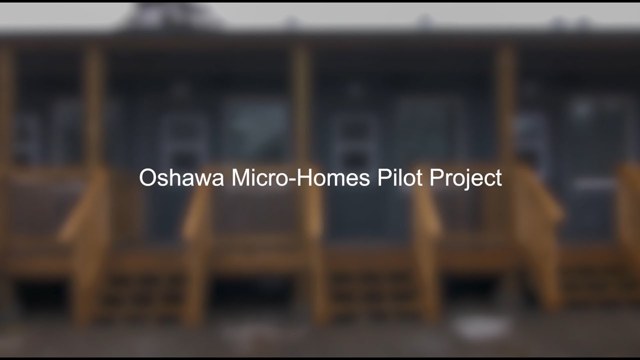 Oshawa Micro-Homes Pilot Project - YouTube