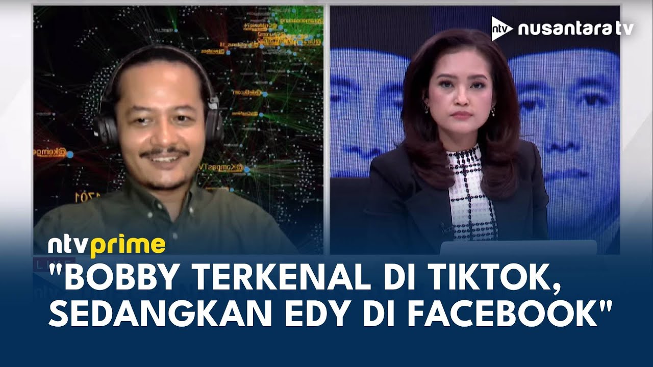 Kejar Pamor di Sosmed, Peneliti Drone Emprit: Bobby Terkenal di TikTok, Edy di Facebook | NTV ...