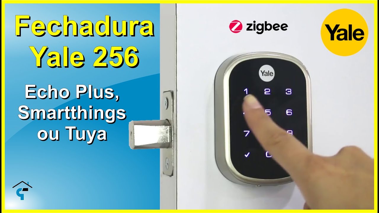Fechadura YALE YRD 256 Zigbee com a ALEXA através do ECHO STUDIO ...