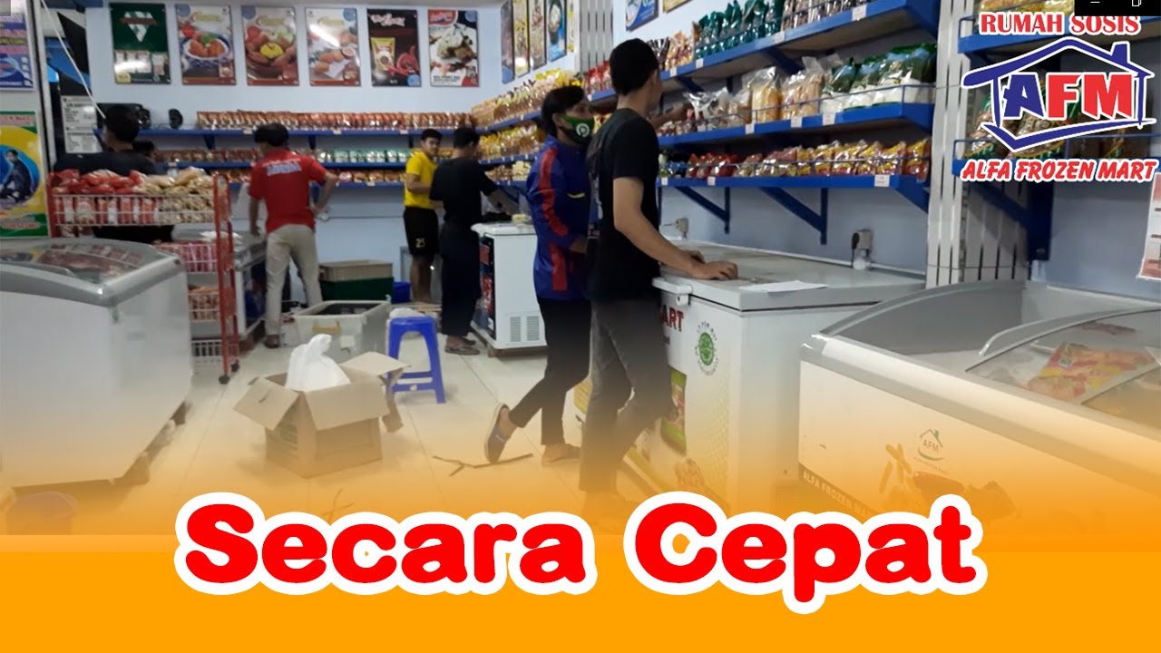 Proses Stok Opname FROZEN FOOD di AFM Center Kauman - YouTube