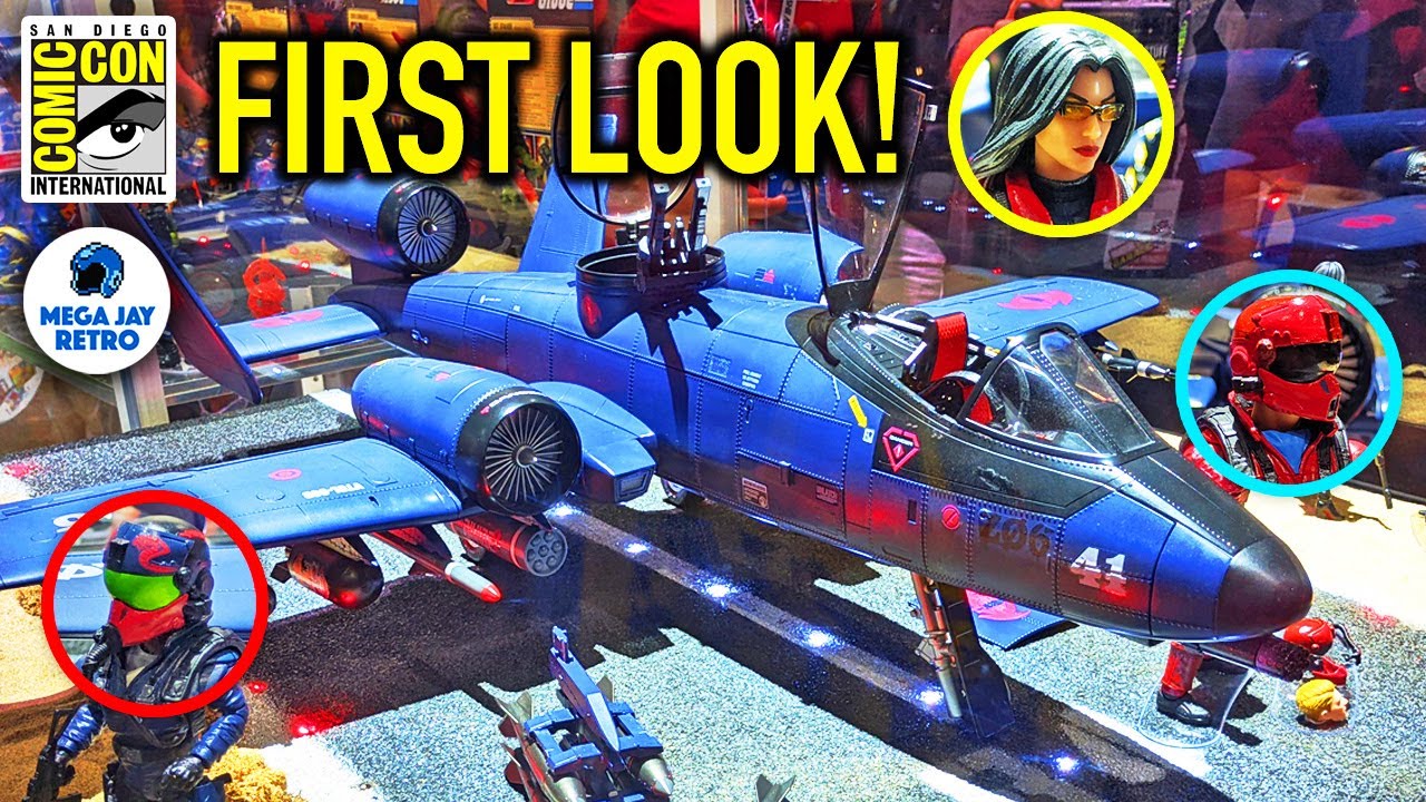 GI Joe Classified Rattler Haslab First Look - Mega Jay Retro - YouTube