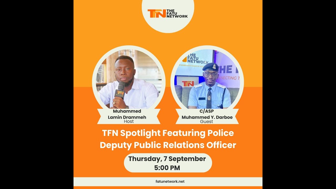 TFN Spotlight Featuring Police Deputy Public Relations Officer - YouTube