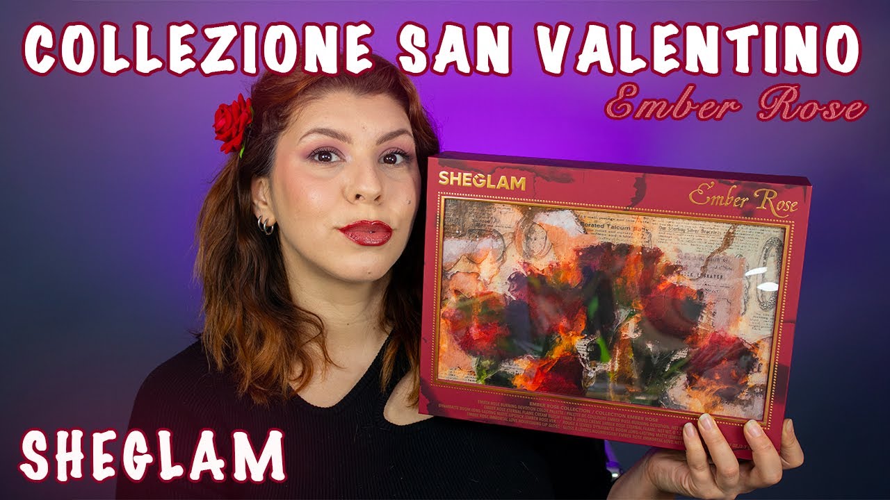 SAN VALENTINO CON SHEGLAM || EMBER ROSE COLLECTION - YouTube