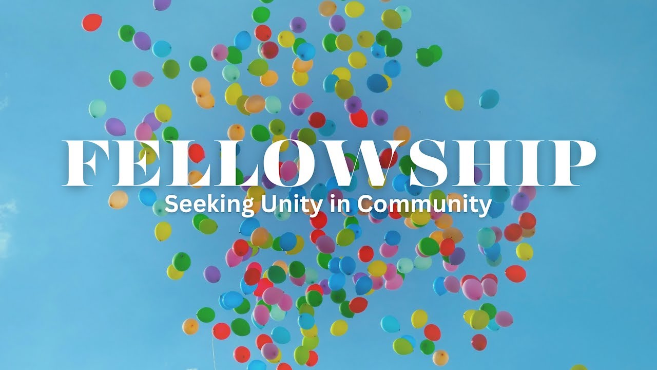 Seeking Unity in Community - YouTube