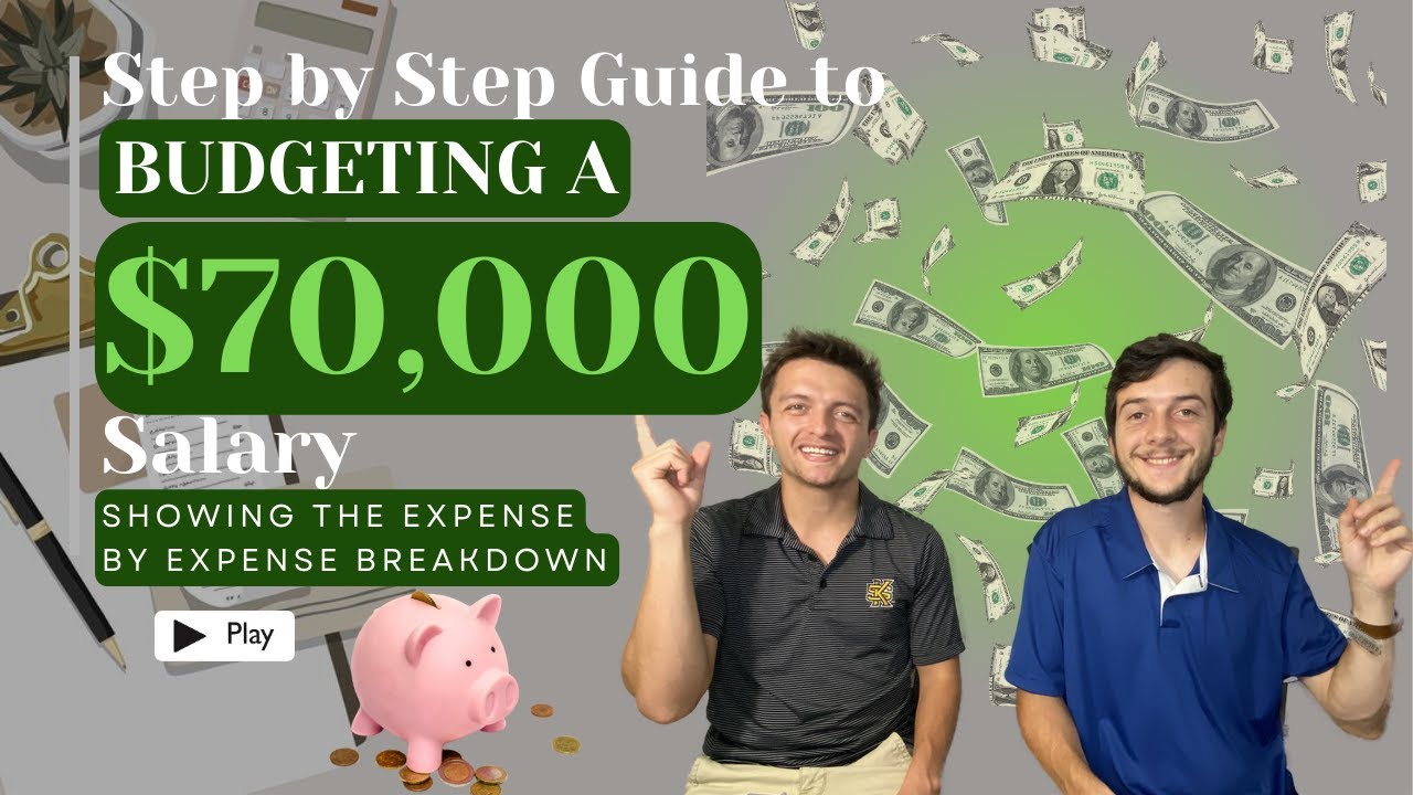 Step by Step Guide to Budgeting a $70,000 Salary - Expense Breakdown ...
