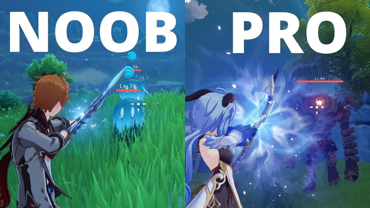 10 Levels of Using Bow Characters in Genshin Impact - YouTube