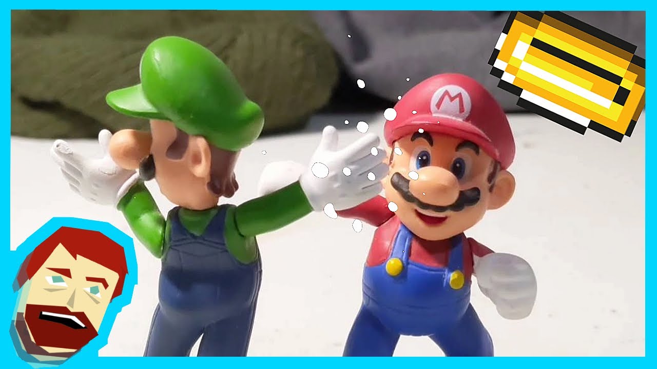 Mario and Luigi Argue - Stop Motion - YouTube