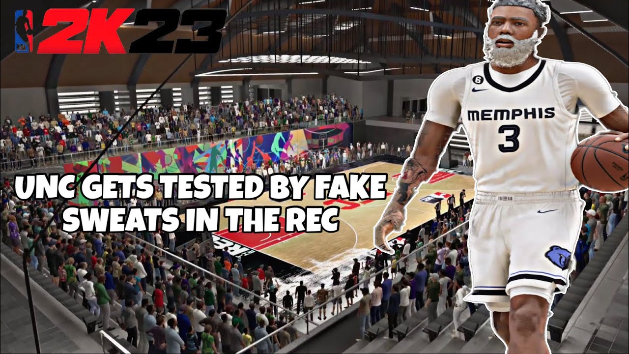 UNC GETS TESTED BY FAKE SWEATS IN THE REC🙄 (NBA 2K23 GAMEPLAY) - YouTube