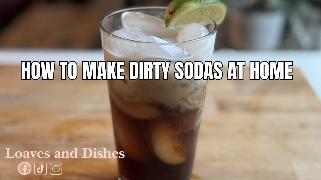 🥤🍹 Craft Your Own Delicious Dirty Soda at Home | Easy DIY Recipe ...