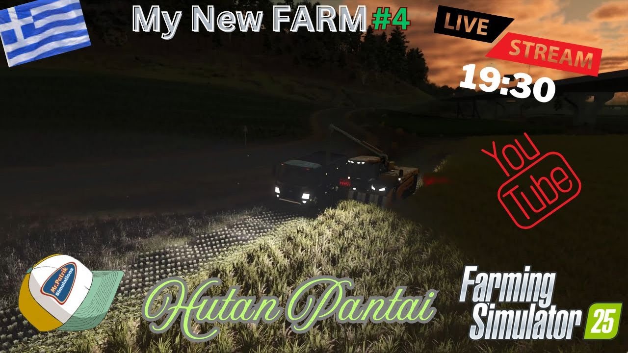 FARMING SIMULATOR 25/ HUTAN PANTAI - ΤΟ ΡΥΖΙ ΕΙΝΑΙ ΕΤΟΙΜΟ ΓΙΑ ...