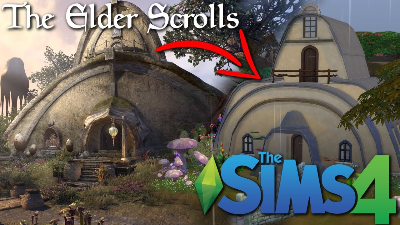 Elder Scrolls Online: Morrowind's Ald Velothi Built In The Sims 4! (I ...