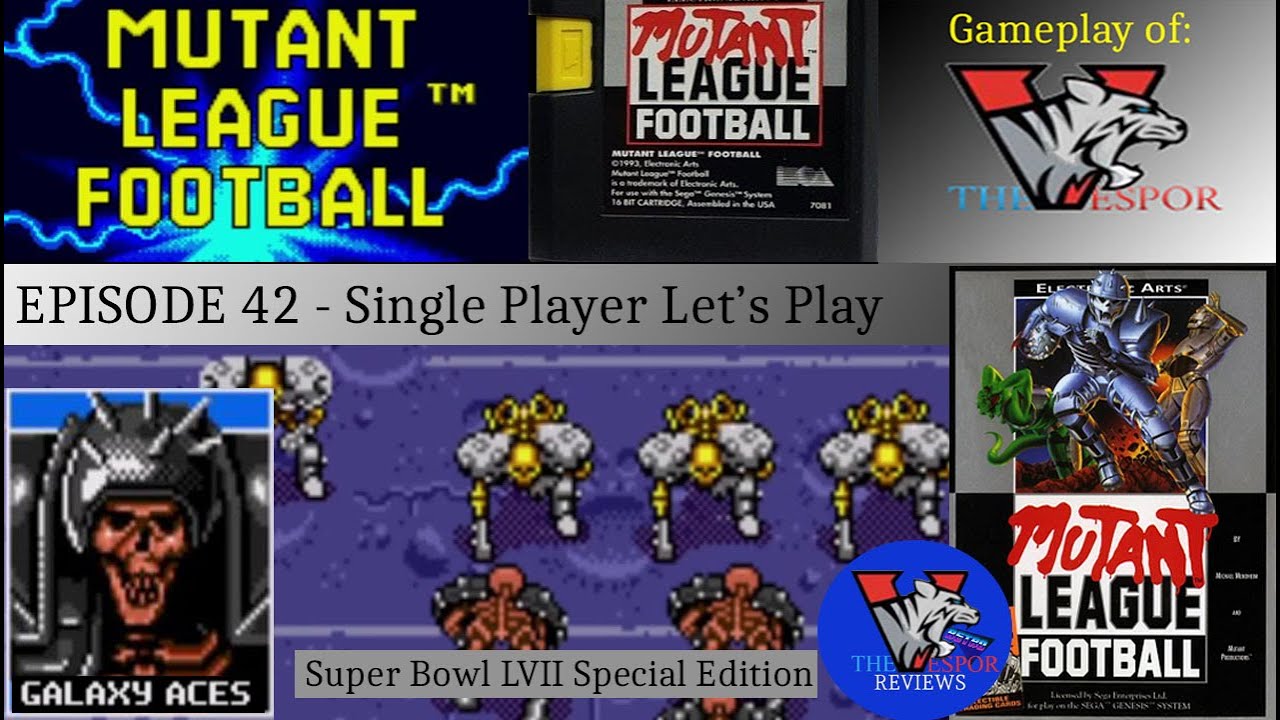 Super Bowl LVII Special Edition - Mutant League Football - Galaxy Aces ...