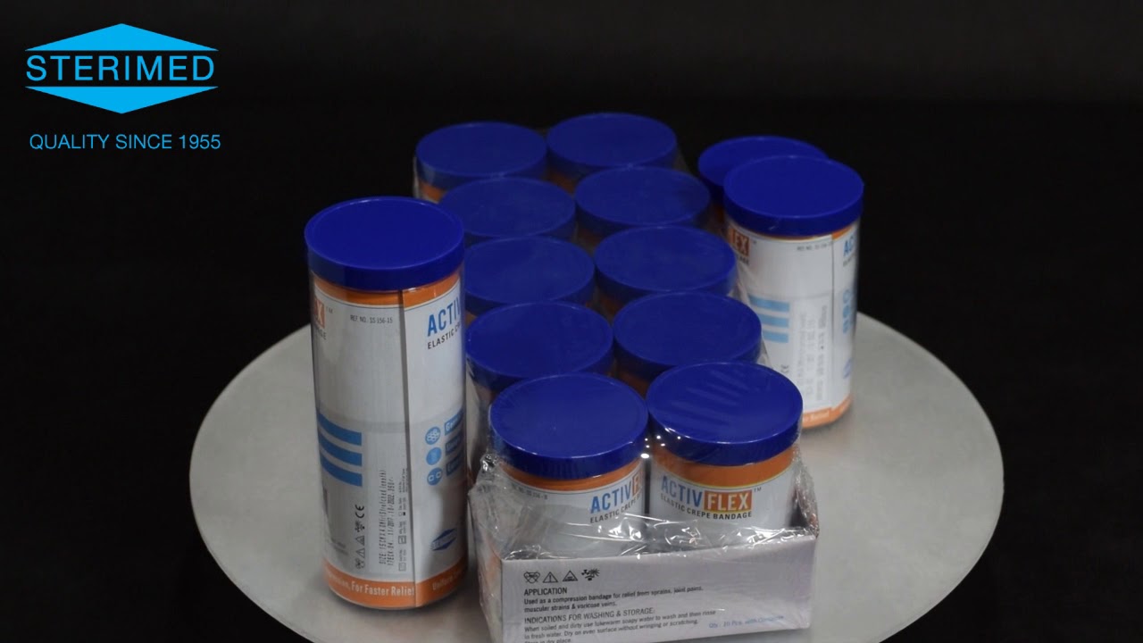 Elastic Adhesive Bandage BP set - YouTube