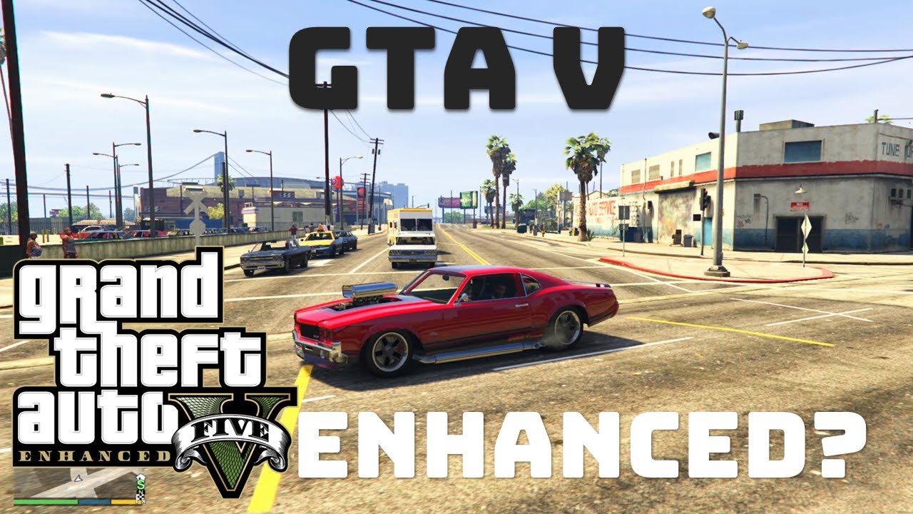 Gta V Enhanced edition PC Gameplay - YouTube