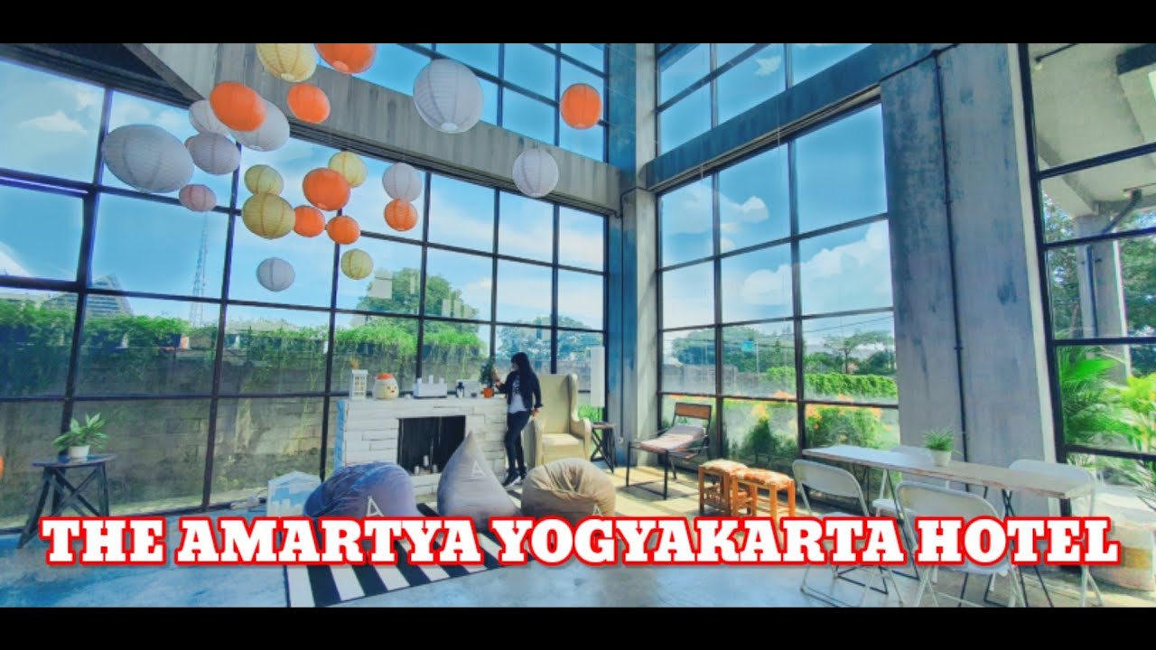staycation at The Amartya Hotel, Yogyakarta | review hotel uniq - YouTube