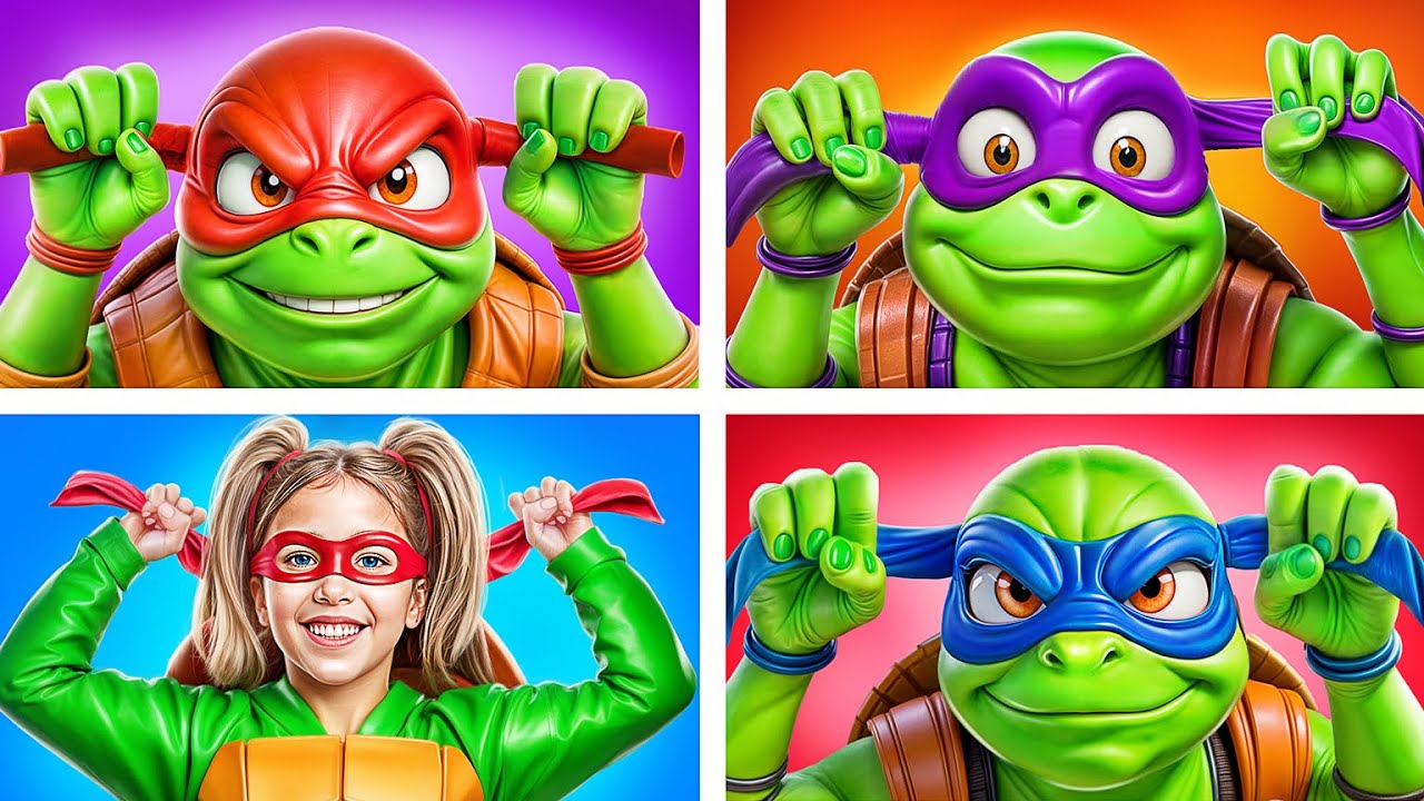 What Happened to Teenage Mutant Ninja Turtles? Real-Life Clue Challenge ...