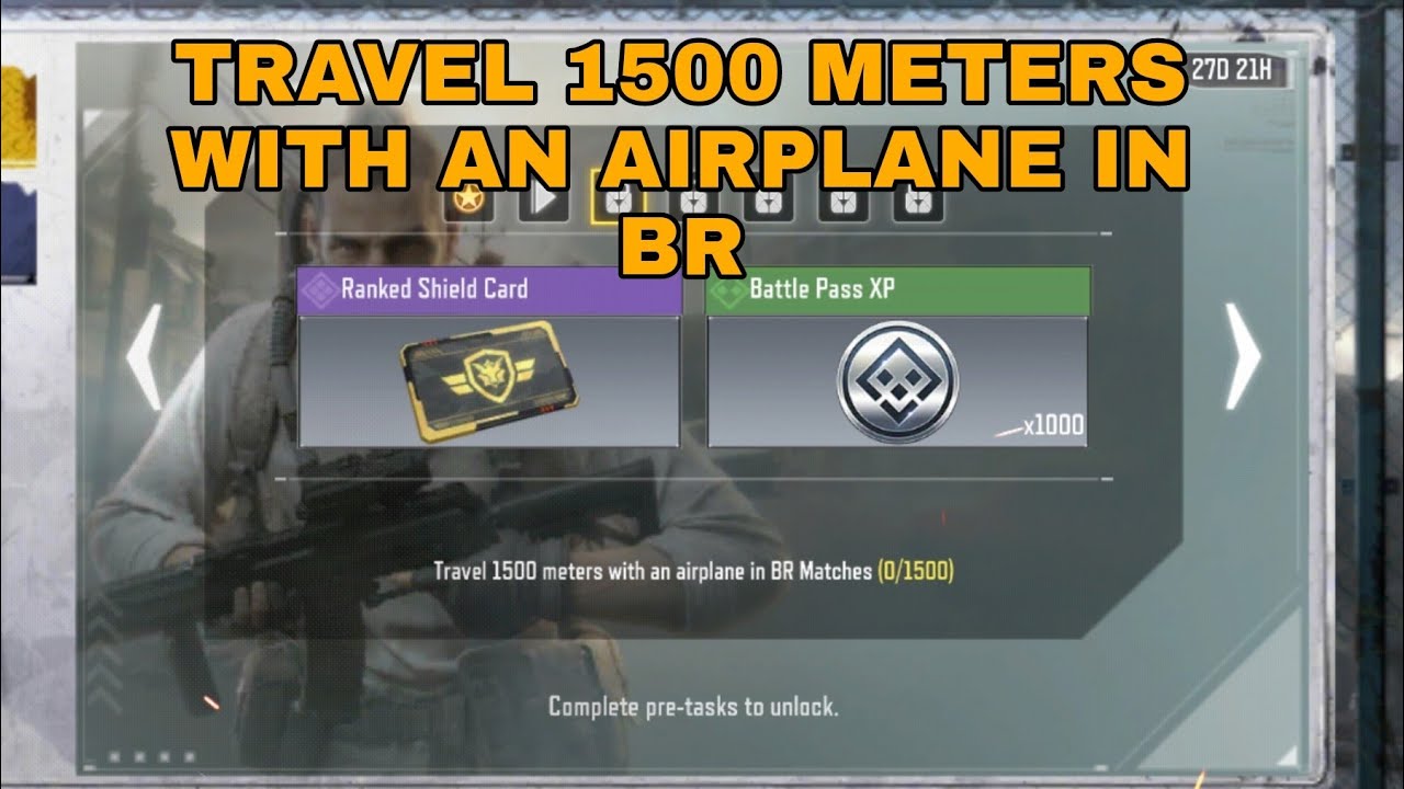 HOW TO TRAVEL 1500 METERS WITH AN AIRPLANE IN BR MATCHES - CODM - YouTube